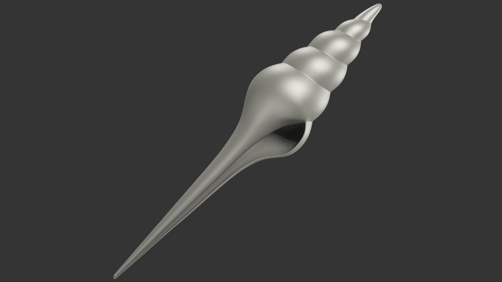 Seashell Sea Shell 3D Model - TurboSquid 1622061