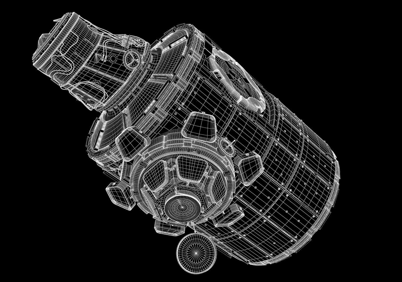Iss Module Harmony 3D Model - TurboSquid 1403479