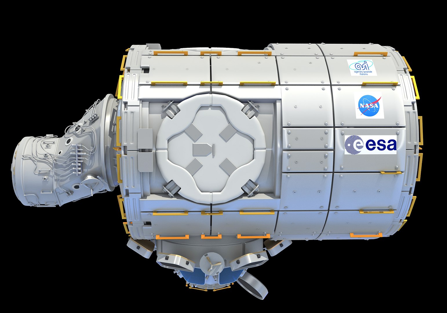 Iss Module Harmony 3D Model - TurboSquid 1403479