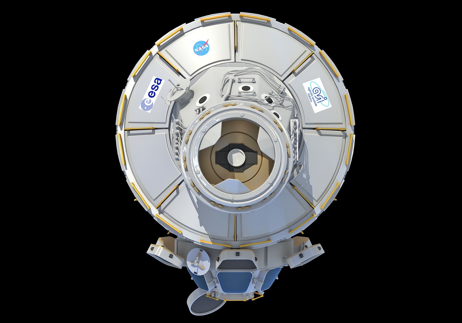 Iss Module Harmony 3D Model - TurboSquid 1403479