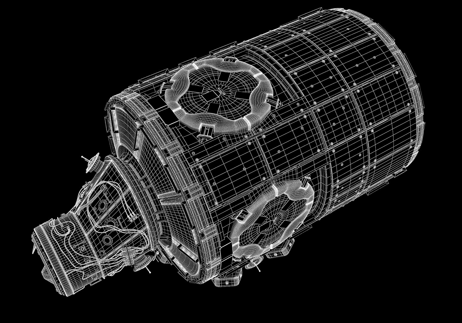 Iss Module Harmony 3D Model - TurboSquid 1403479