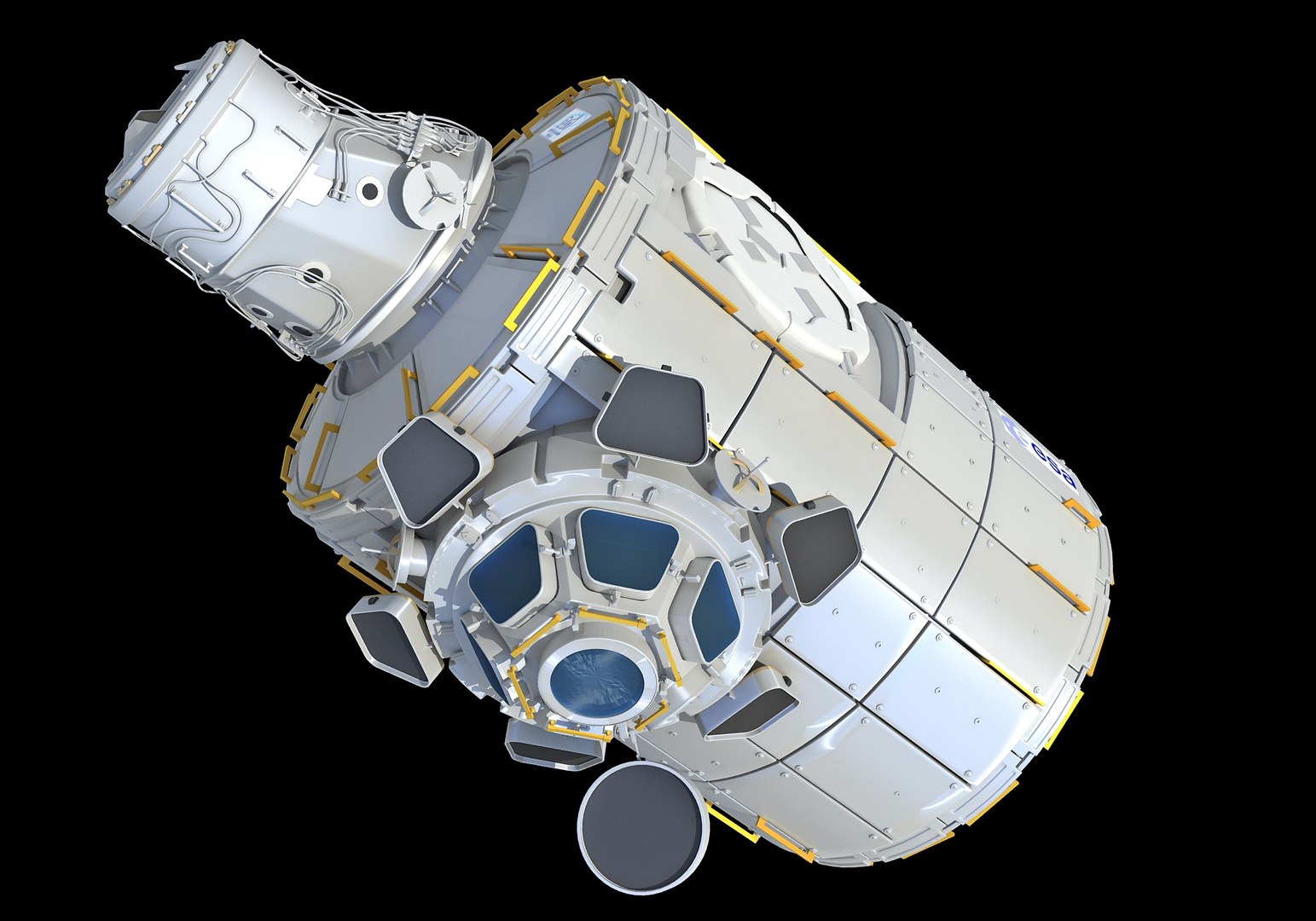 Iss Module Harmony 3D Model - TurboSquid 1403479