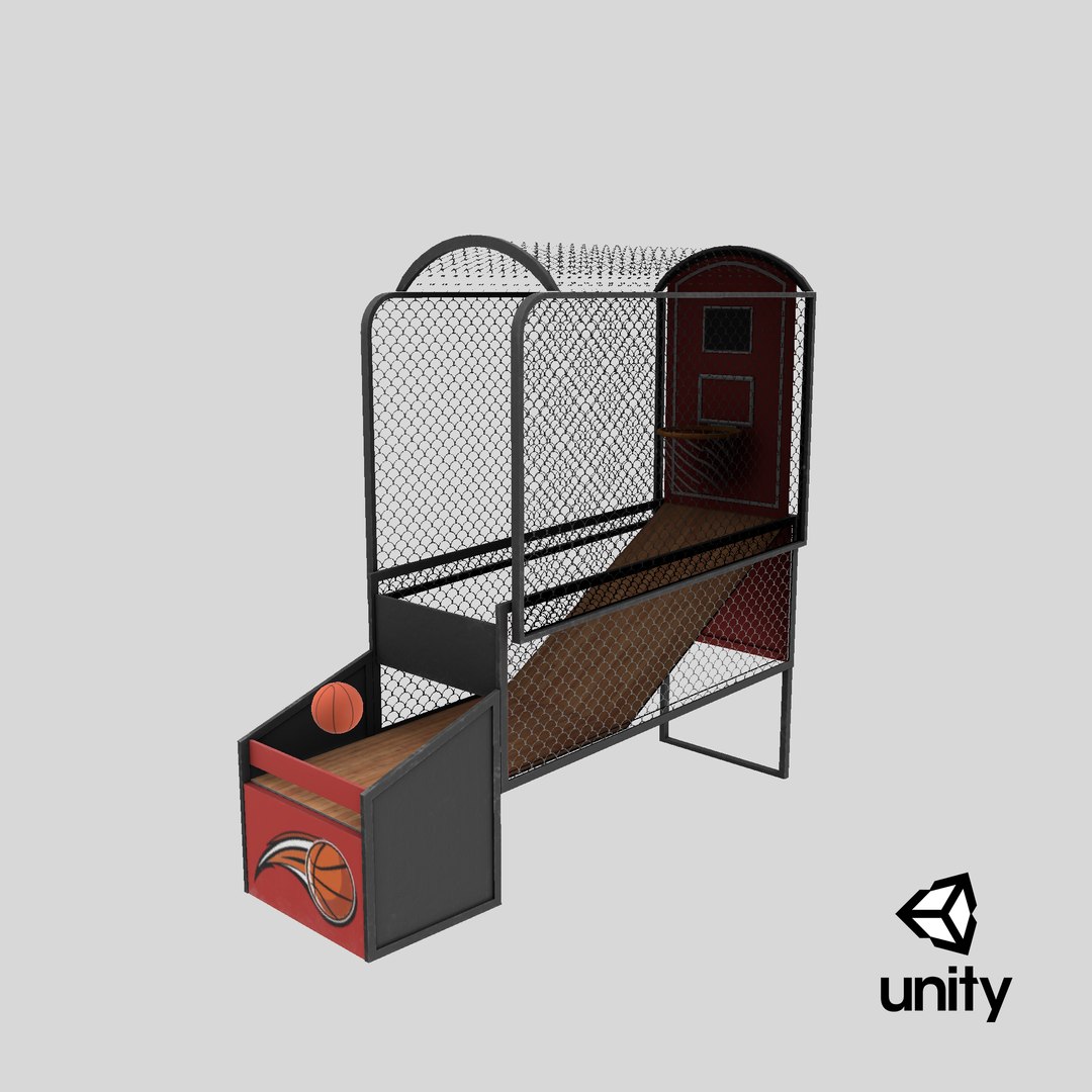 3D Arcade Basketball Machine - PBR - TurboSquid 1880833