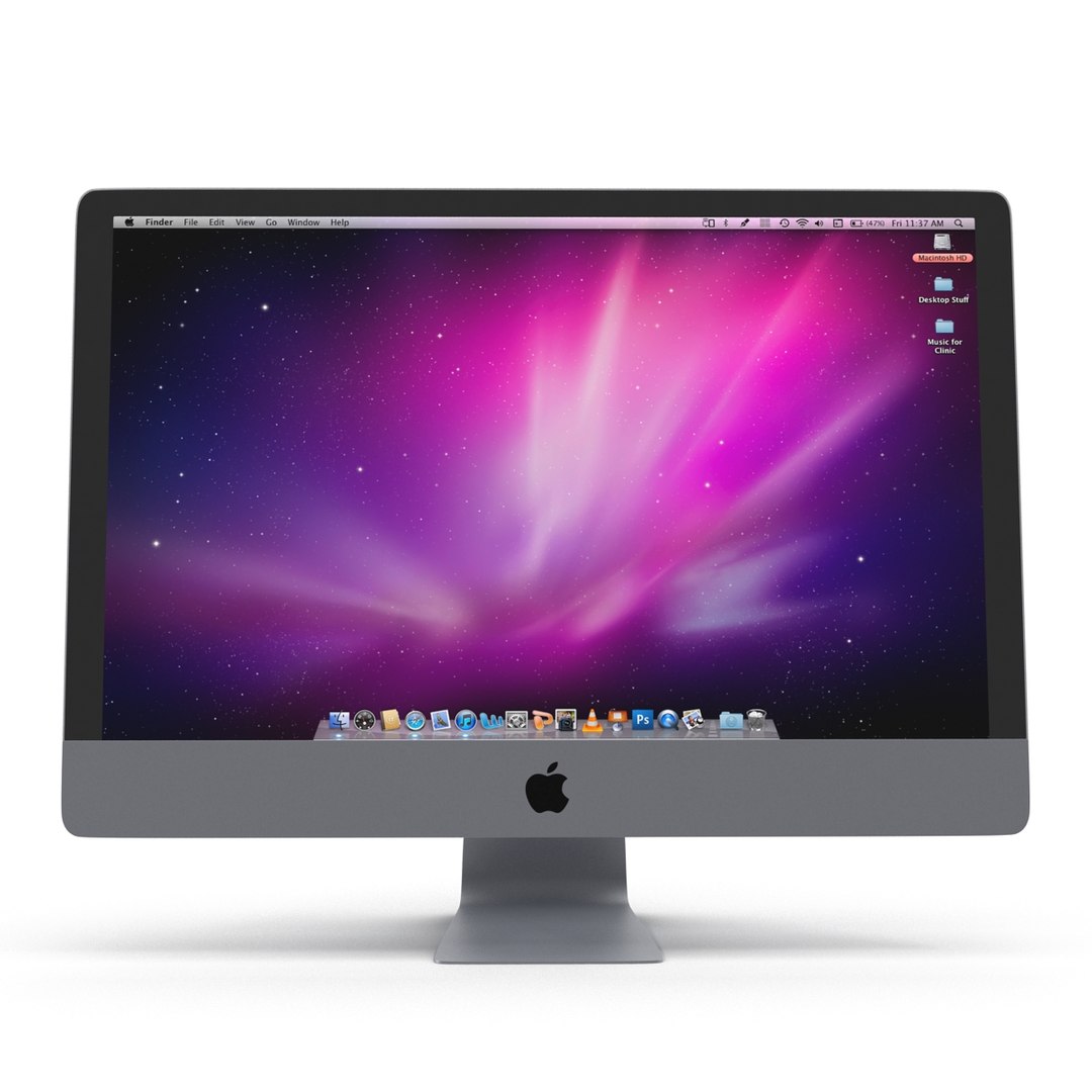 3d Model Imac Retina 5k Display