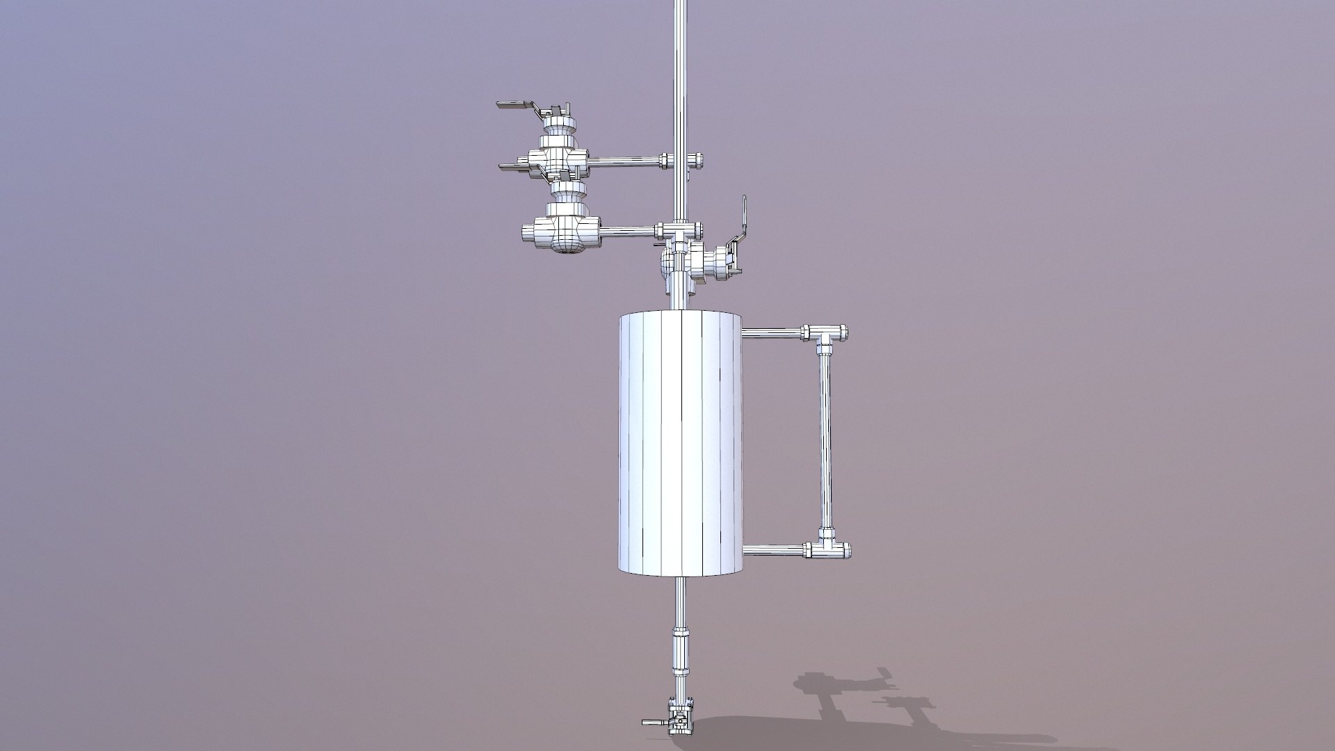 3D Condenser Tank Model - TurboSquid 2288338