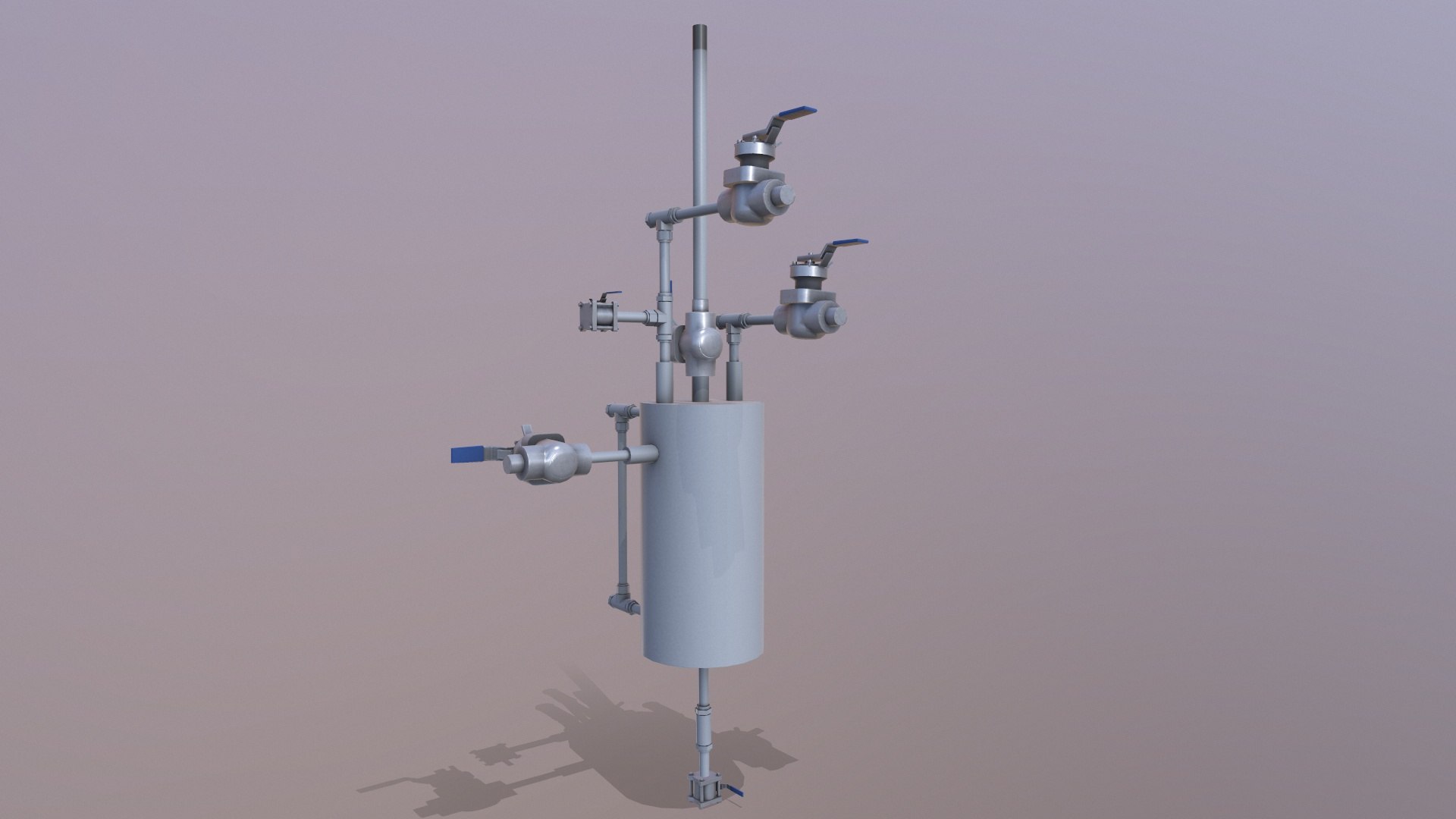 3D Condenser Tank Model - TurboSquid 2288338
