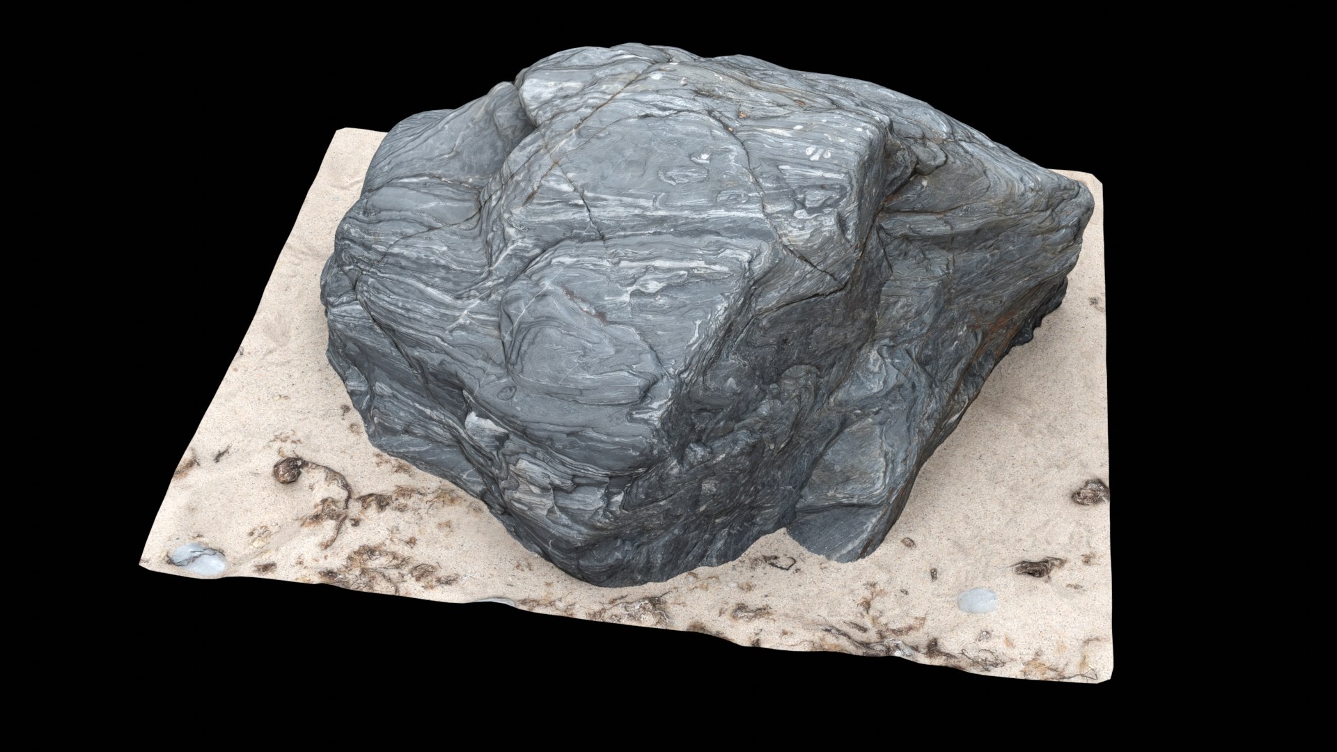 Beach Rock 22 3D - TurboSquid 1952678