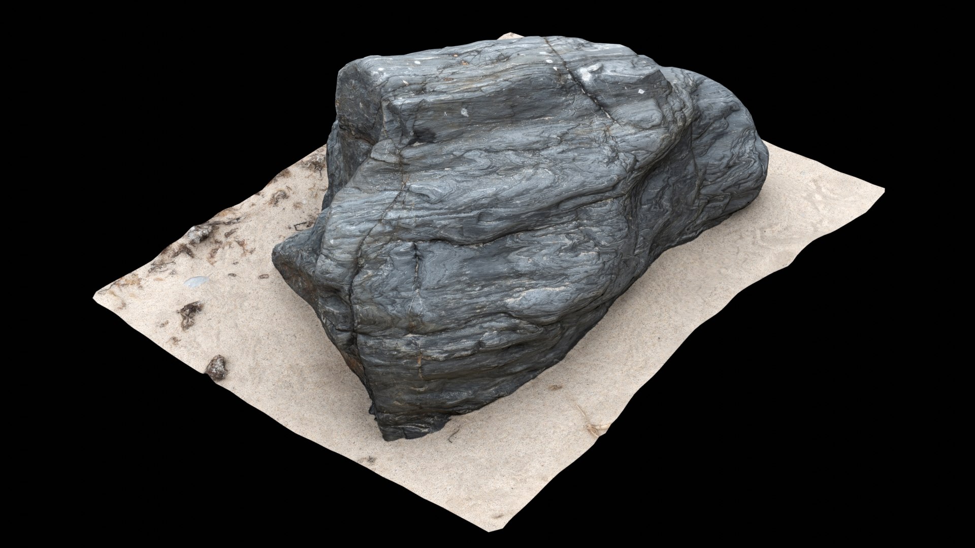 Beach Rock 22 3D - TurboSquid 1952678