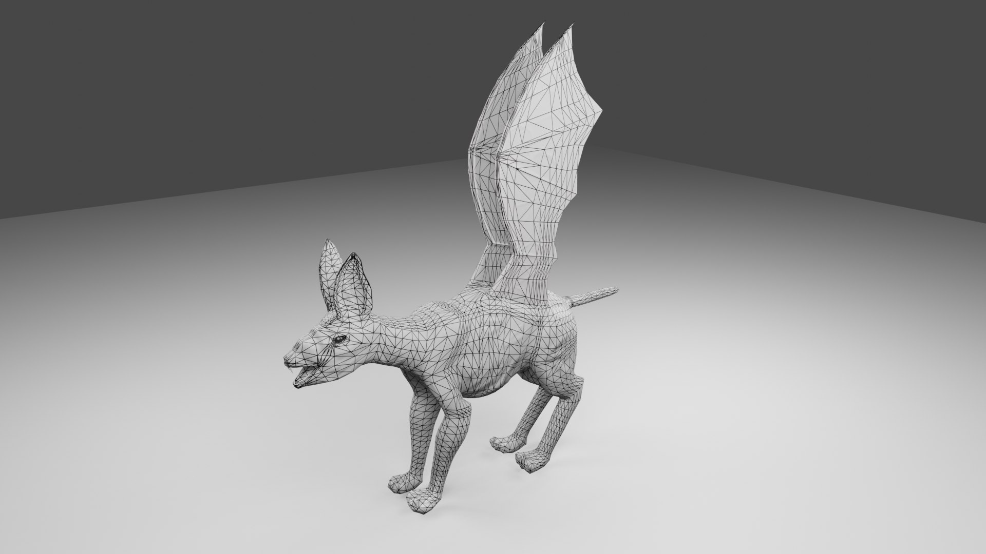 3D Bat Cat Fantasy Creature - TurboSquid 1929744
