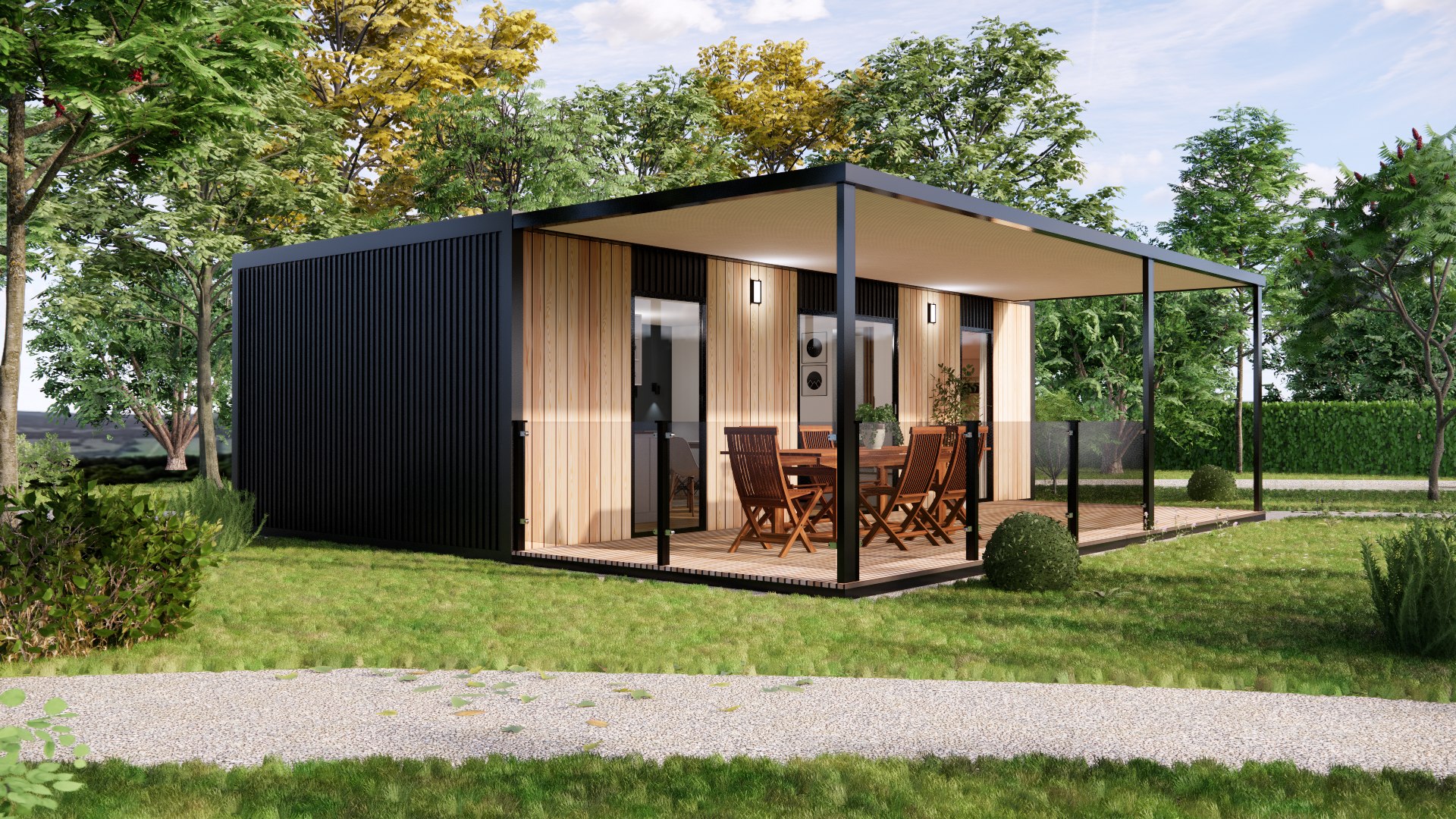 Modern Mobile Home Vacation 3D Model - TurboSquid 1671259