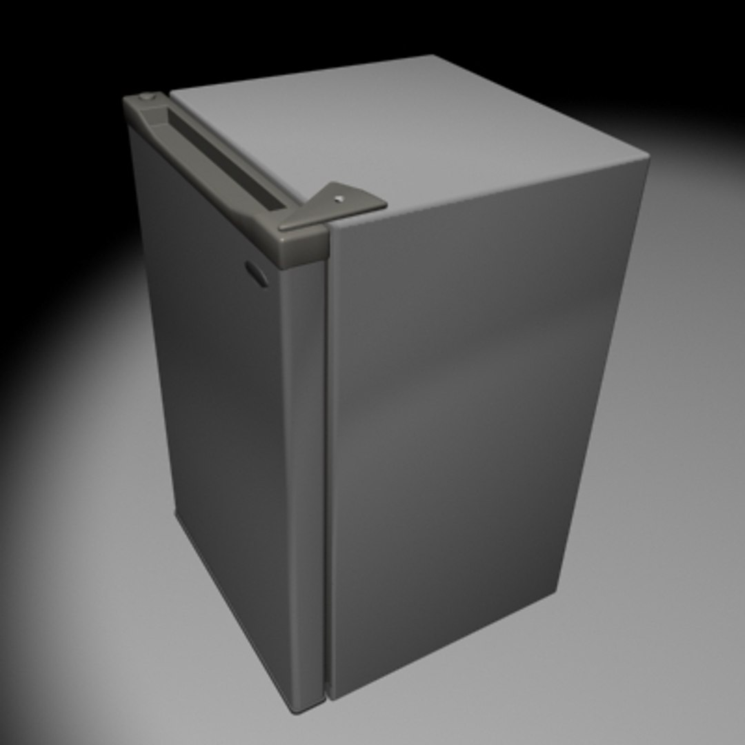 Fridge Freezer Mini-fridge 3d 3ds