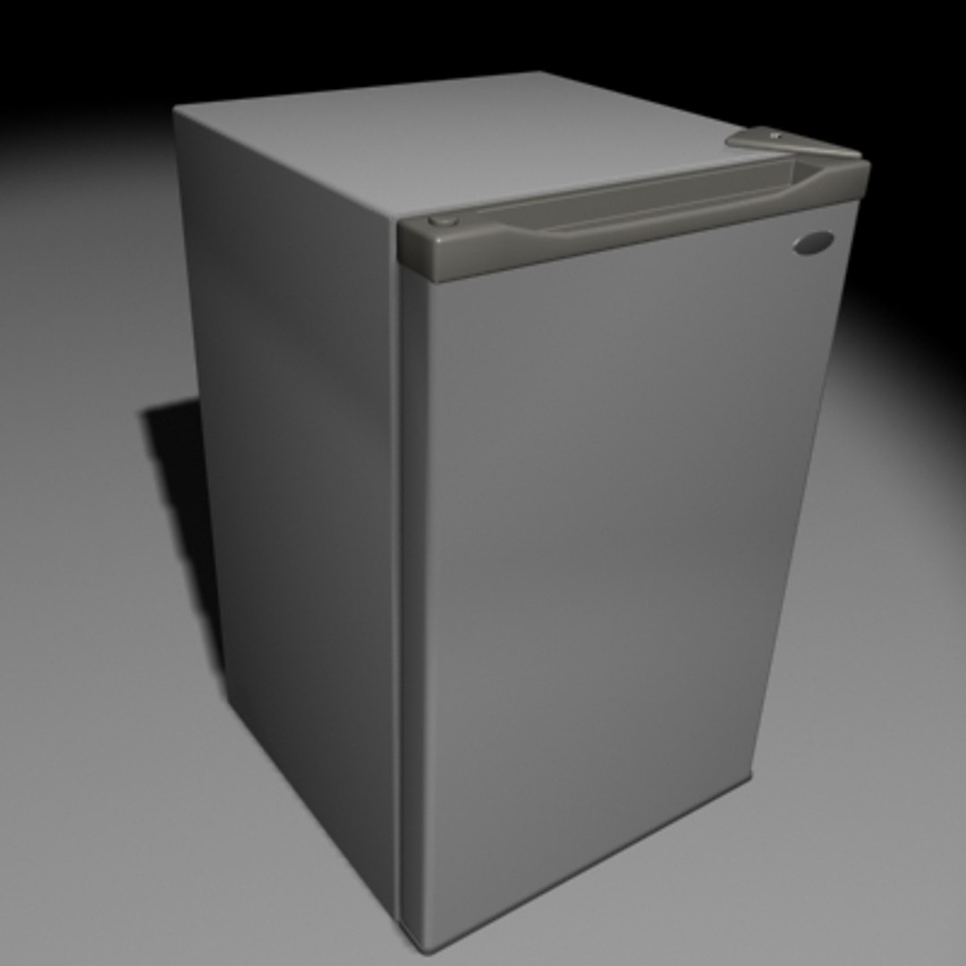 Fridge Freezer Mini-fridge 3d 3ds