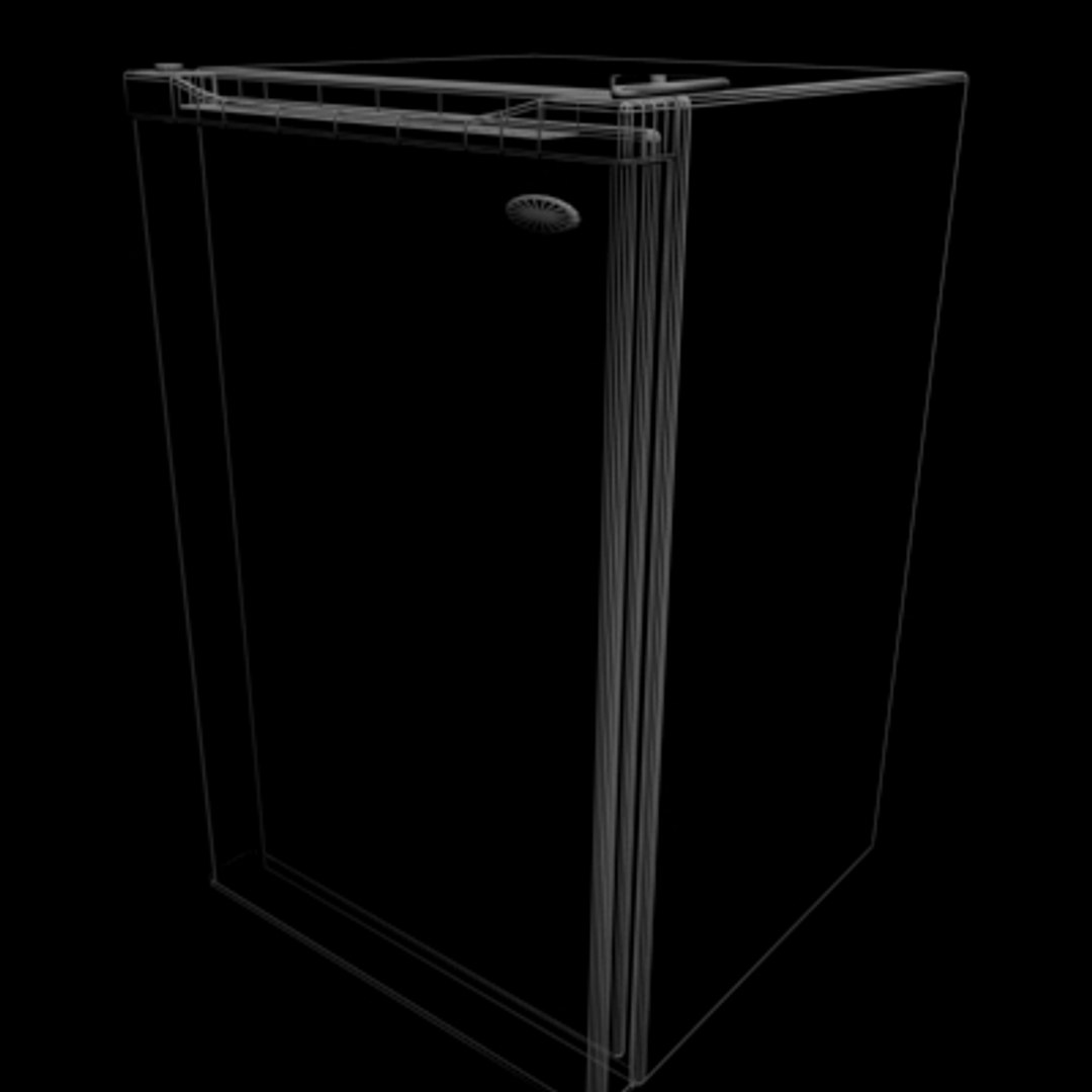 Fridge Freezer Mini-fridge 3d 3ds