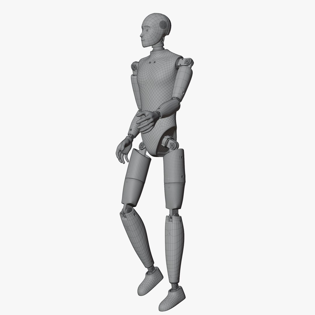 Rigged Crash Test Male Mannequin Model - TurboSquid 2197764