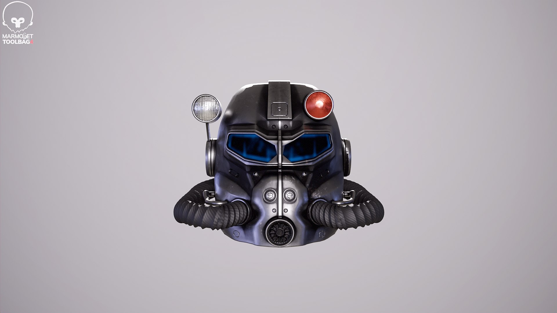3D Power Armor Helmet Model - TurboSquid 2230904