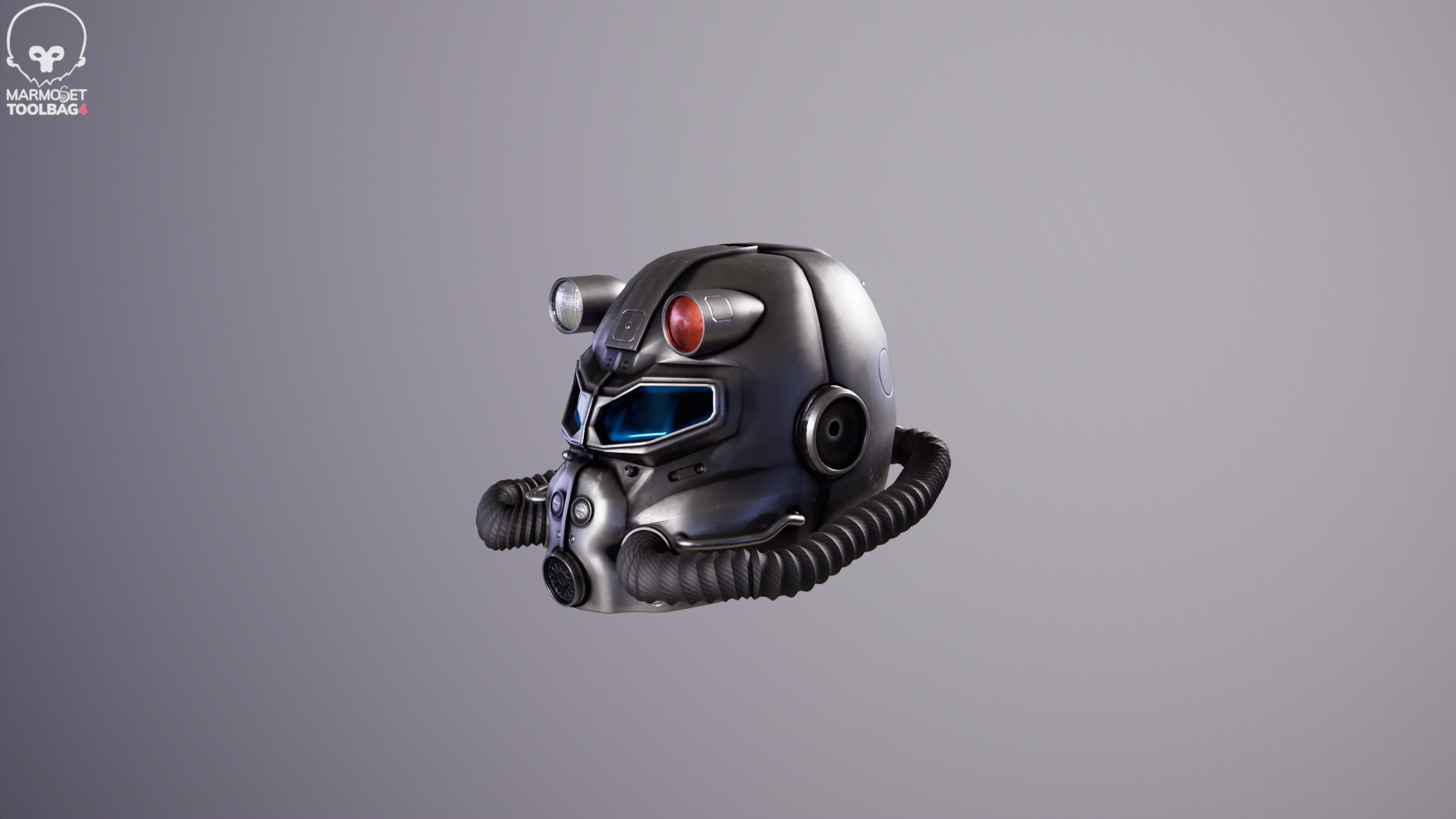 3D Power Armor Helmet Model - TurboSquid 2230904