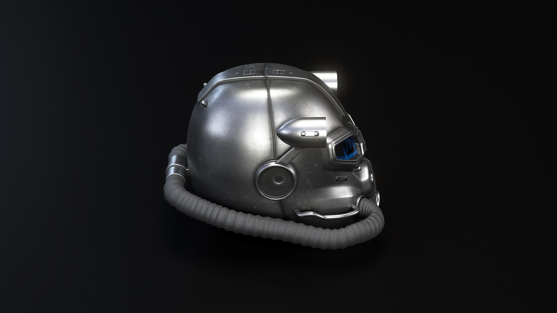 3D Power Armor Helmet Model - TurboSquid 2230904