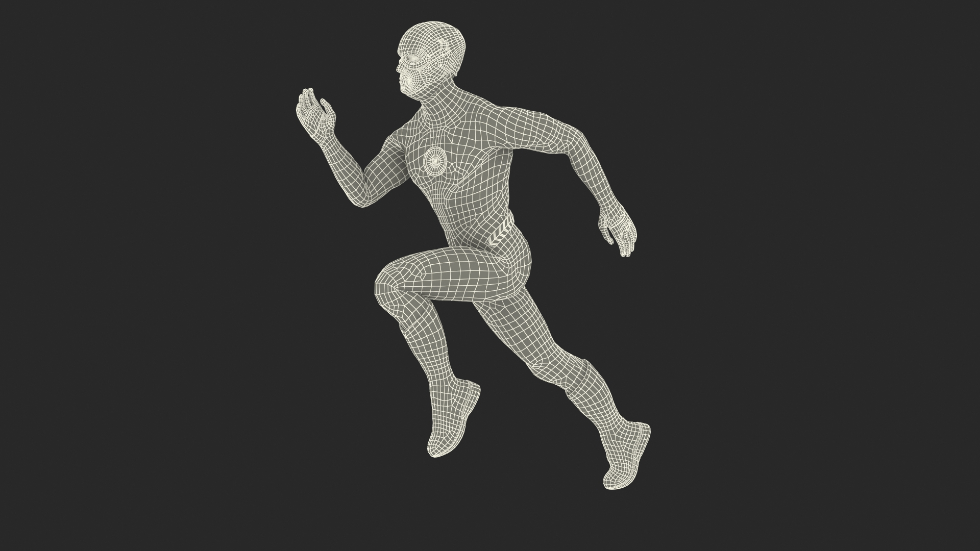 Unknown Superhero Running Pose Model - TurboSquid 2070435