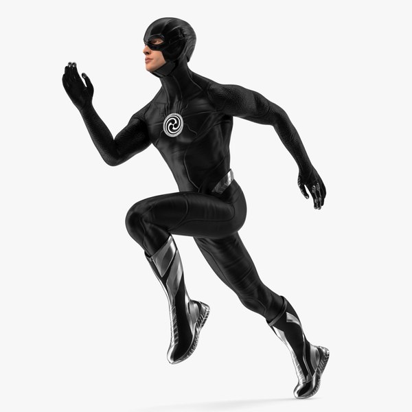 modelo 3d Pose de superhéroe desconocido corriendo - TurboSquid 2070435