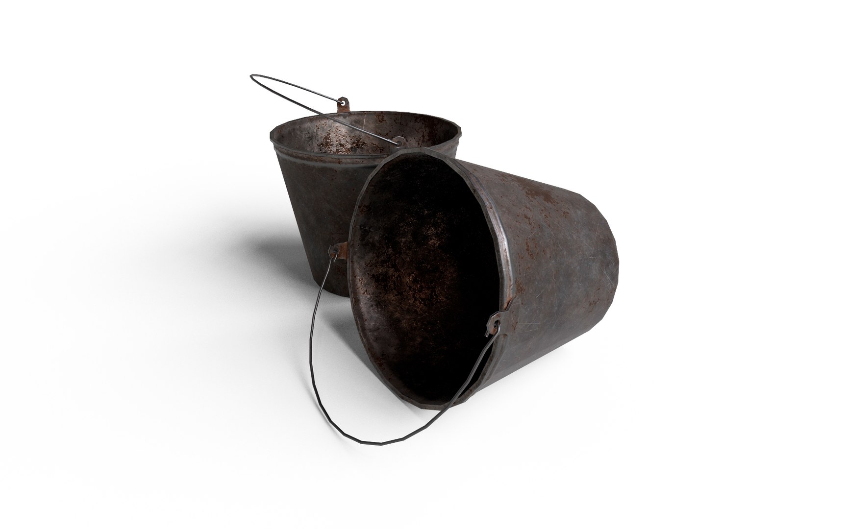 Iron Bucket 3D Model - TurboSquid 2043806