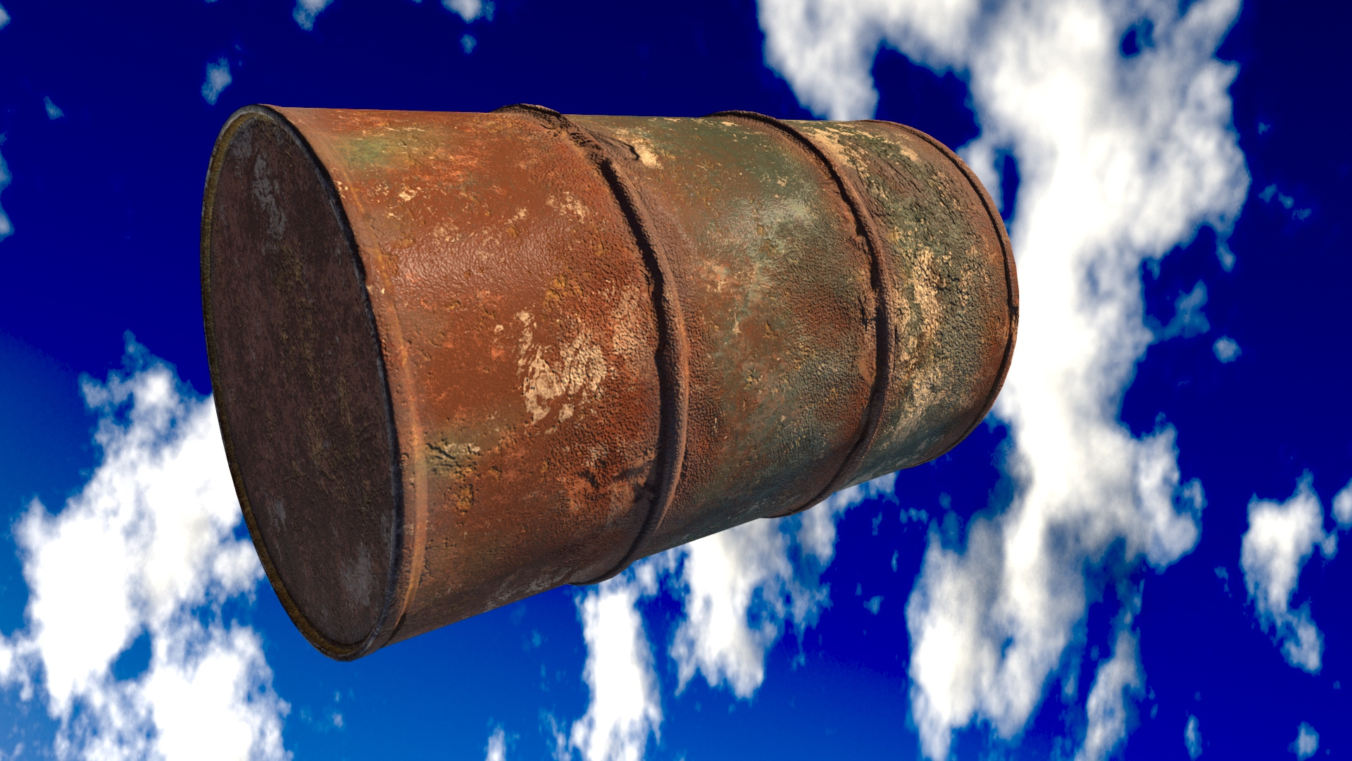 3D barrel wer2 model - TurboSquid 1491051