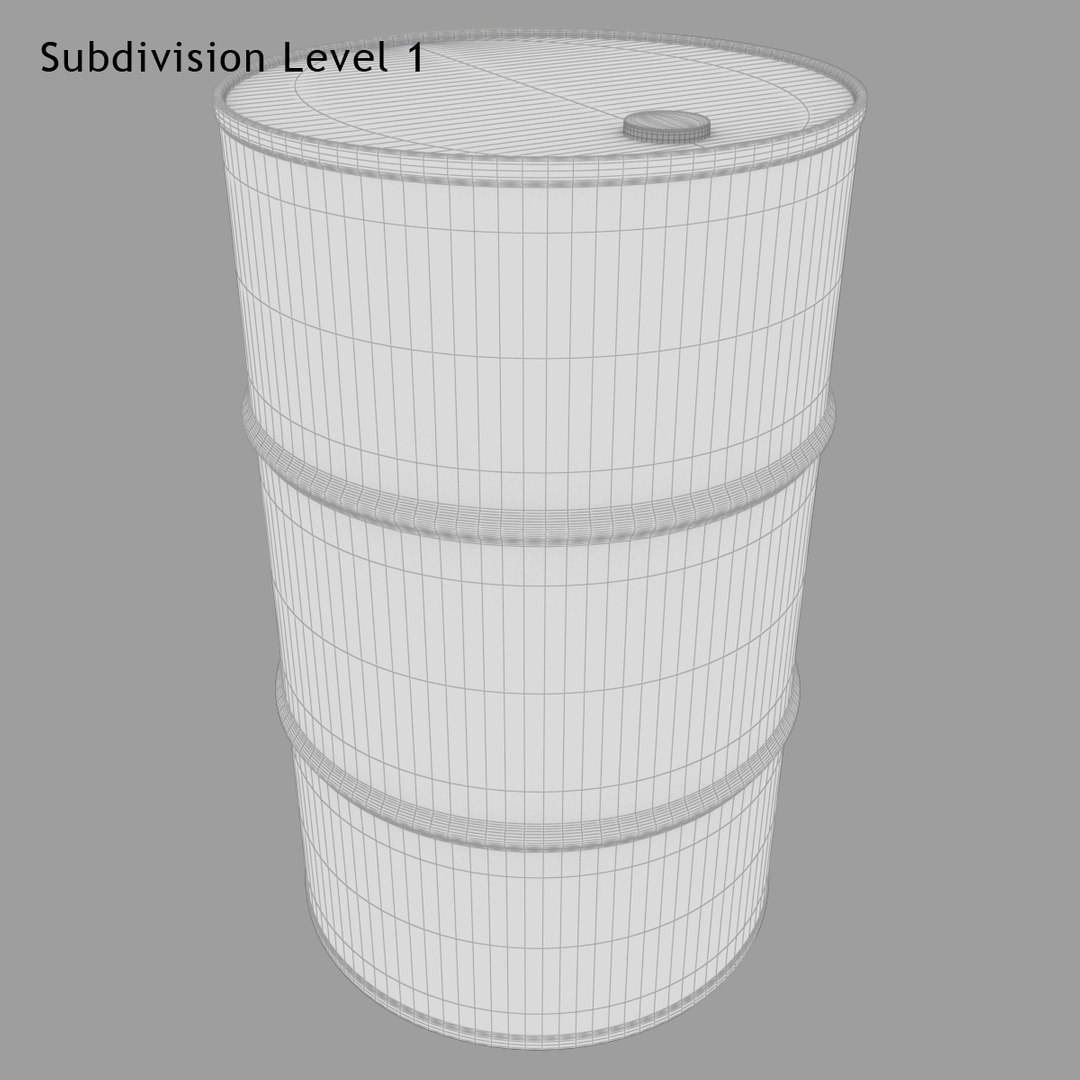 3D barrel wer2 model - TurboSquid 1491051