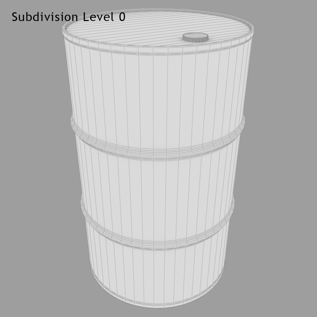 3D barrel wer2 model - TurboSquid 1491051