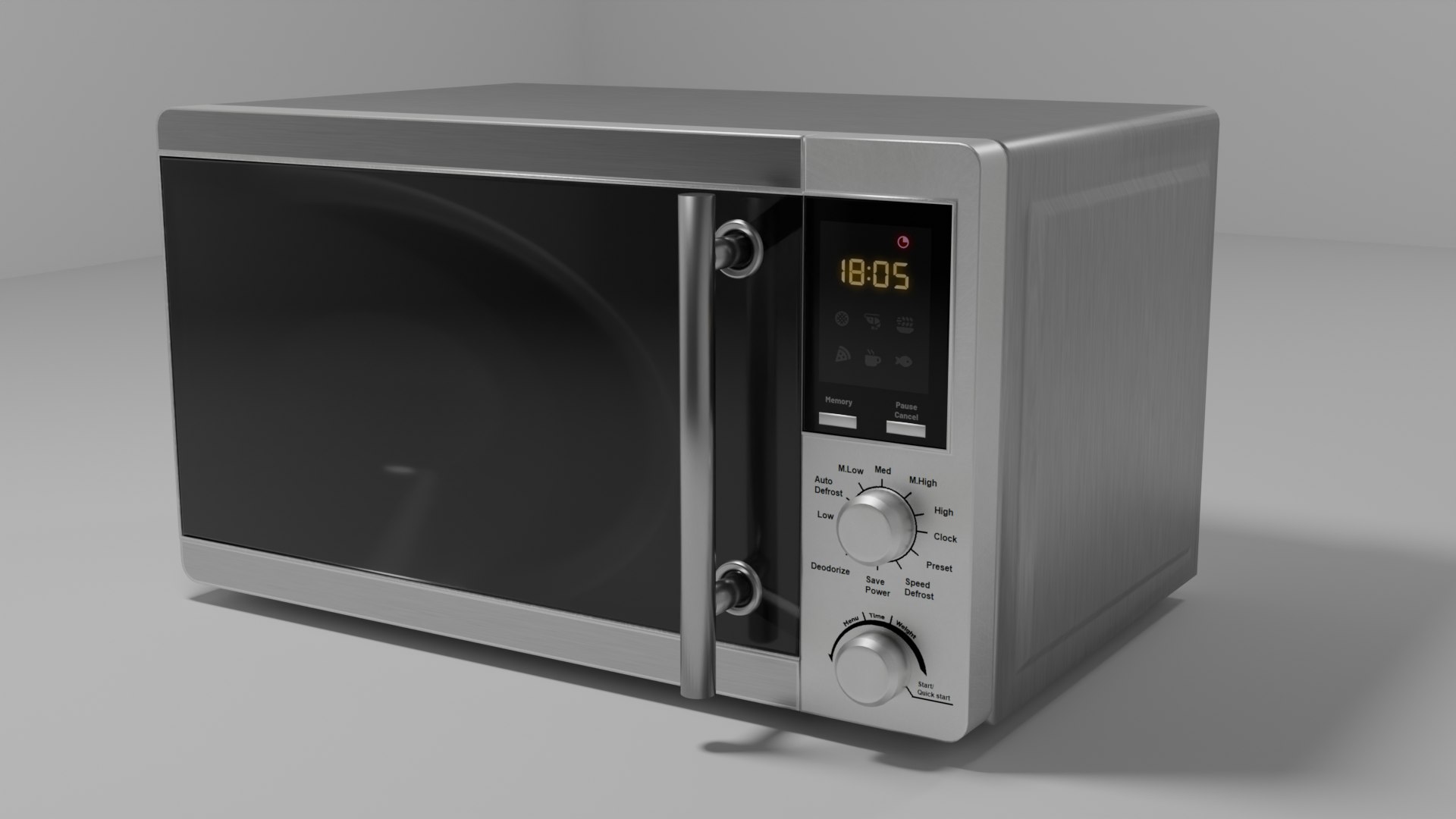 Microwave Model - TurboSquid 2281993