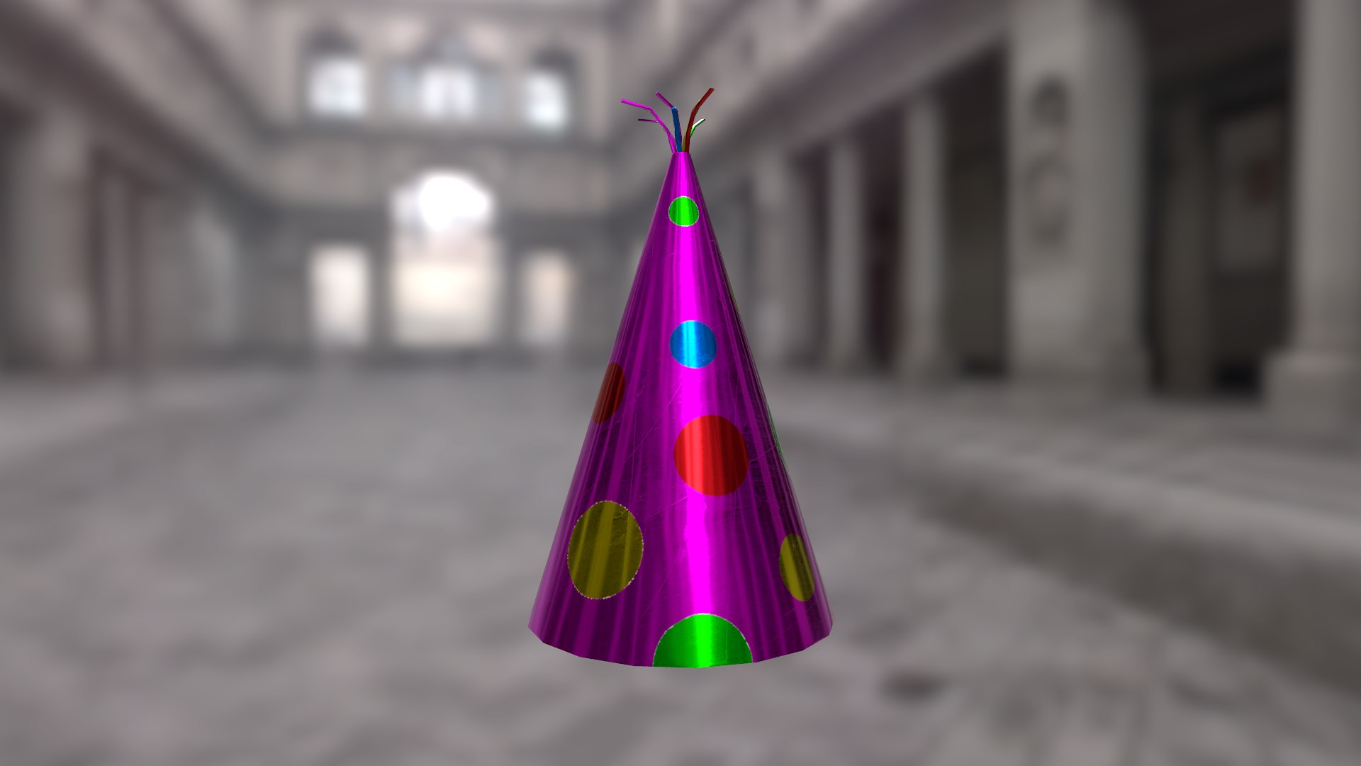 3D Party Hat model - TurboSquid 1914371