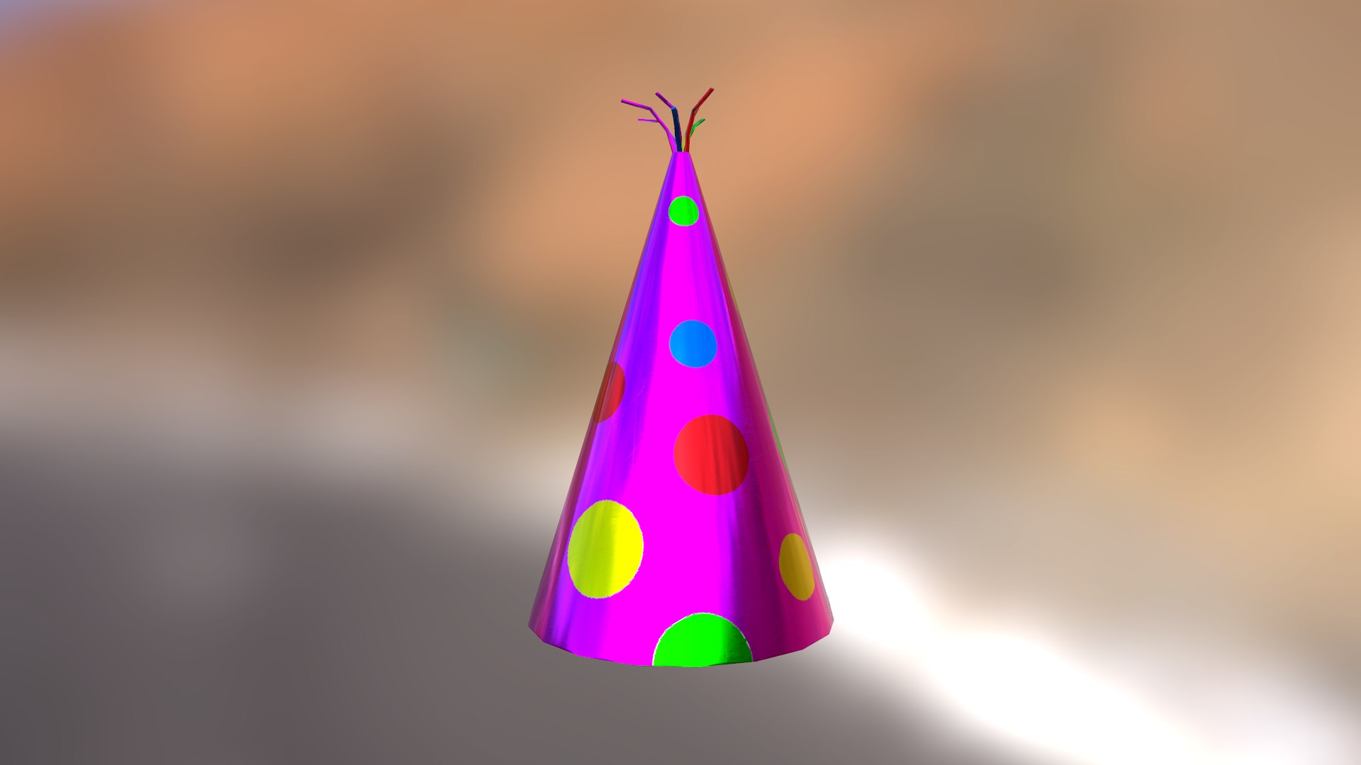 3D Party Hat model - TurboSquid 1914371