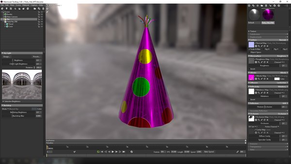 3D Party Hat model - TurboSquid 1914371