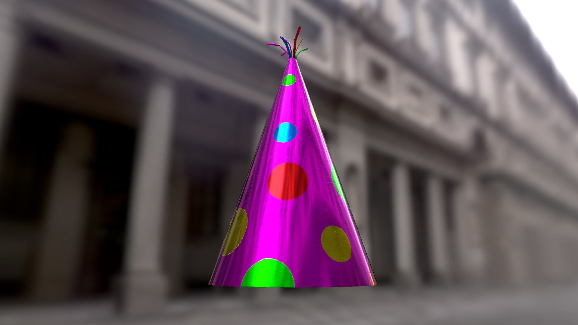 3D Party Hat model - TurboSquid 1914371
