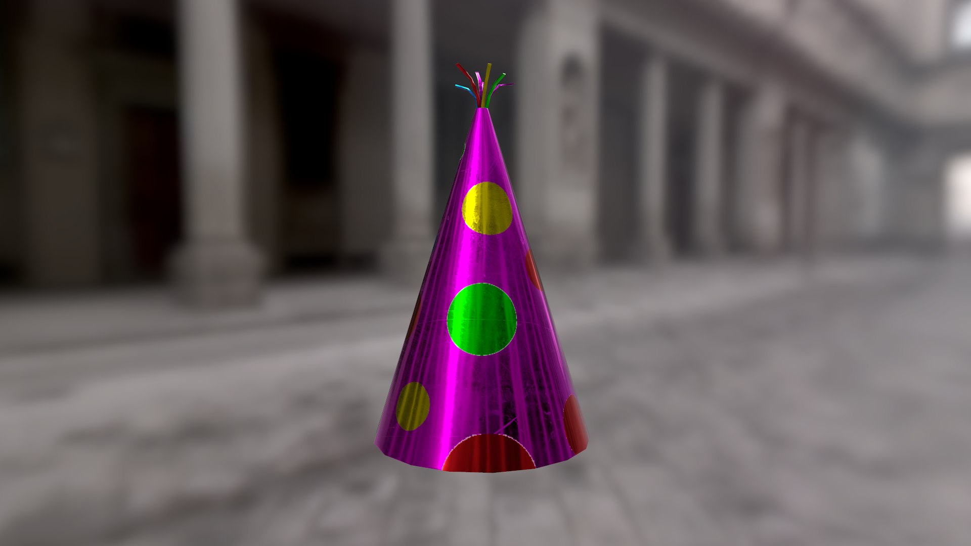 3D Party Hat model - TurboSquid 1914371