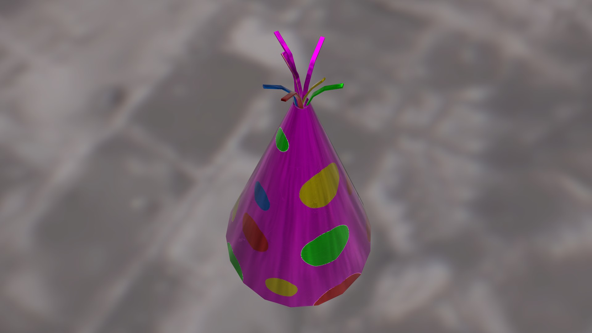 3D Party Hat model - TurboSquid 1914371