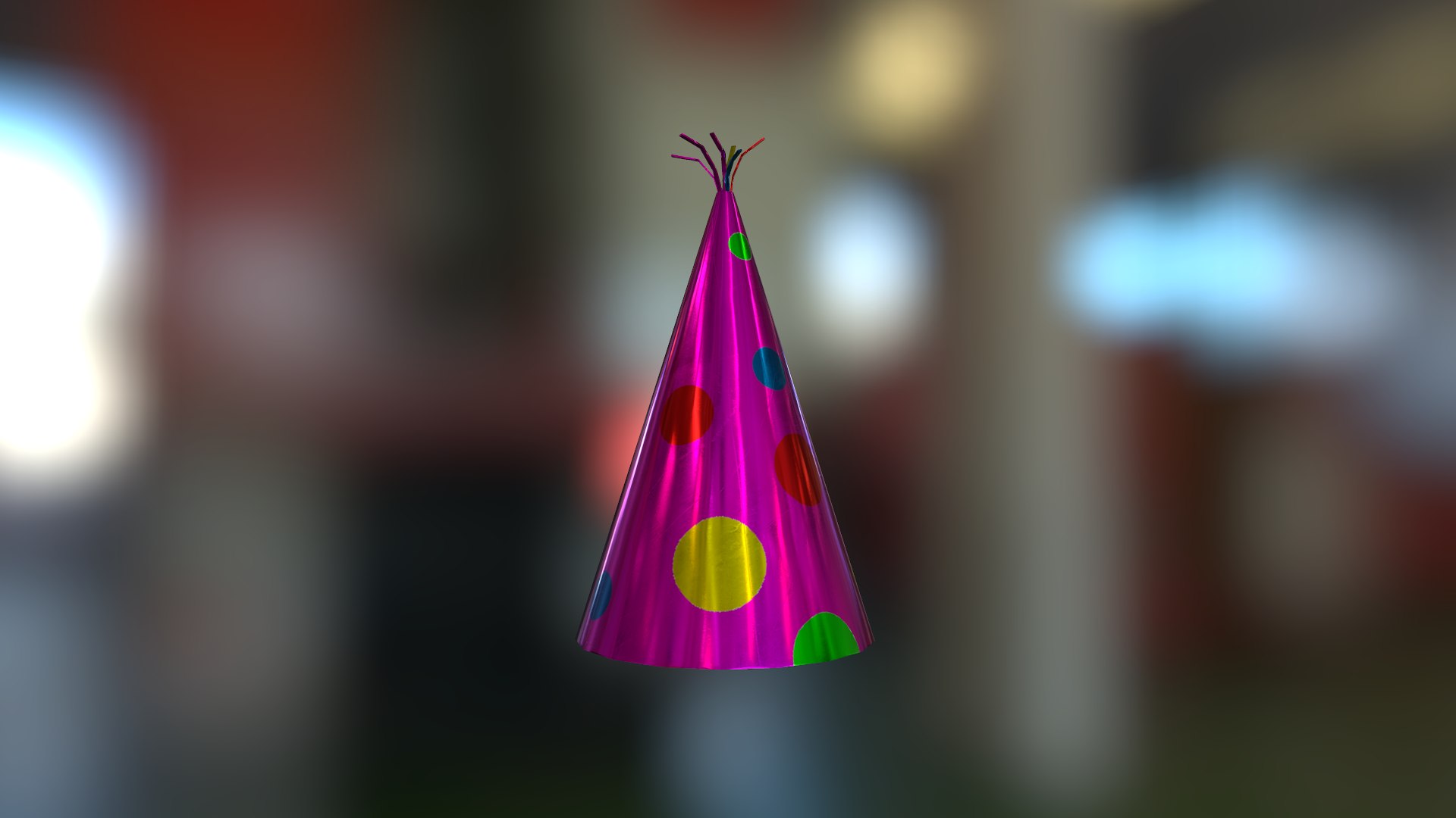 3D Party Hat model - TurboSquid 1914371
