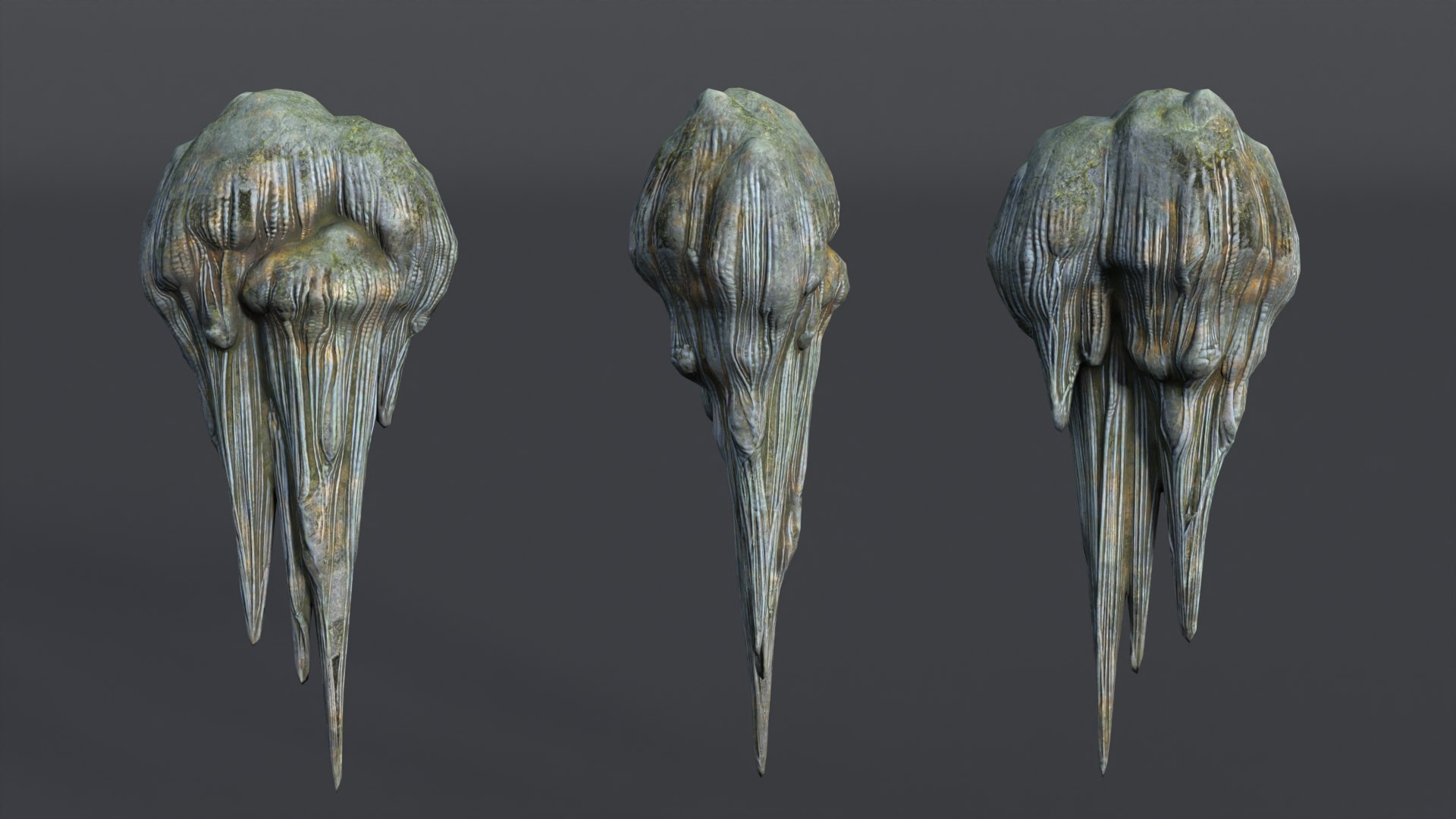 15 Cave Stalactites - 250222 Model - TurboSquid 2360829