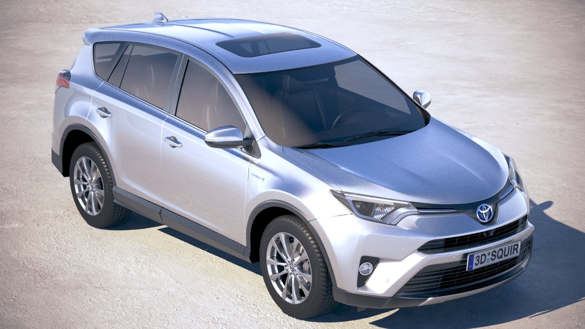 Toyota rav4 hybrid 3D model - TurboSquid 1276892