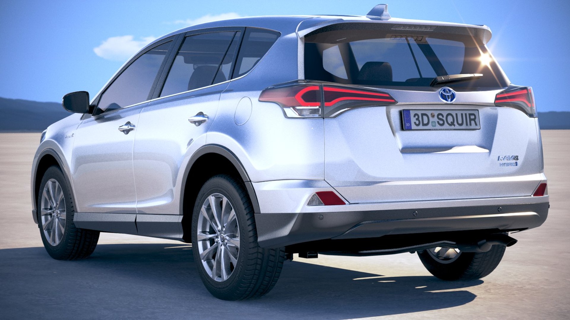 Toyota rav4 hybrid 3D model - TurboSquid 1276892