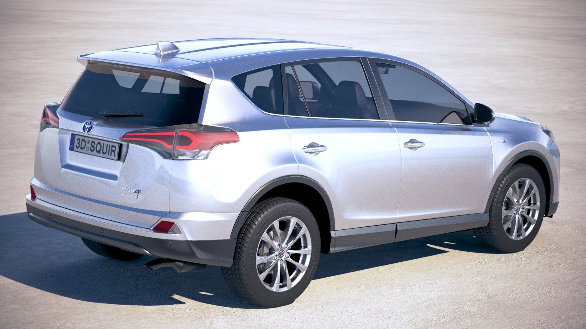Toyota rav4 hybrid 3D model - TurboSquid 1276892