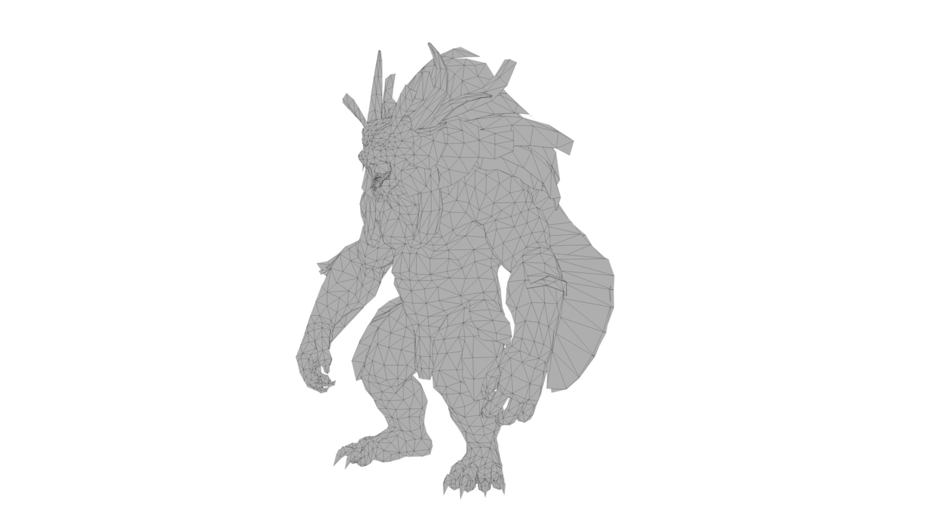 3D Monster Bear Man Model - TurboSquid 2033018