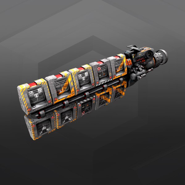 Freighter gb2 3D model - TurboSquid 1364356