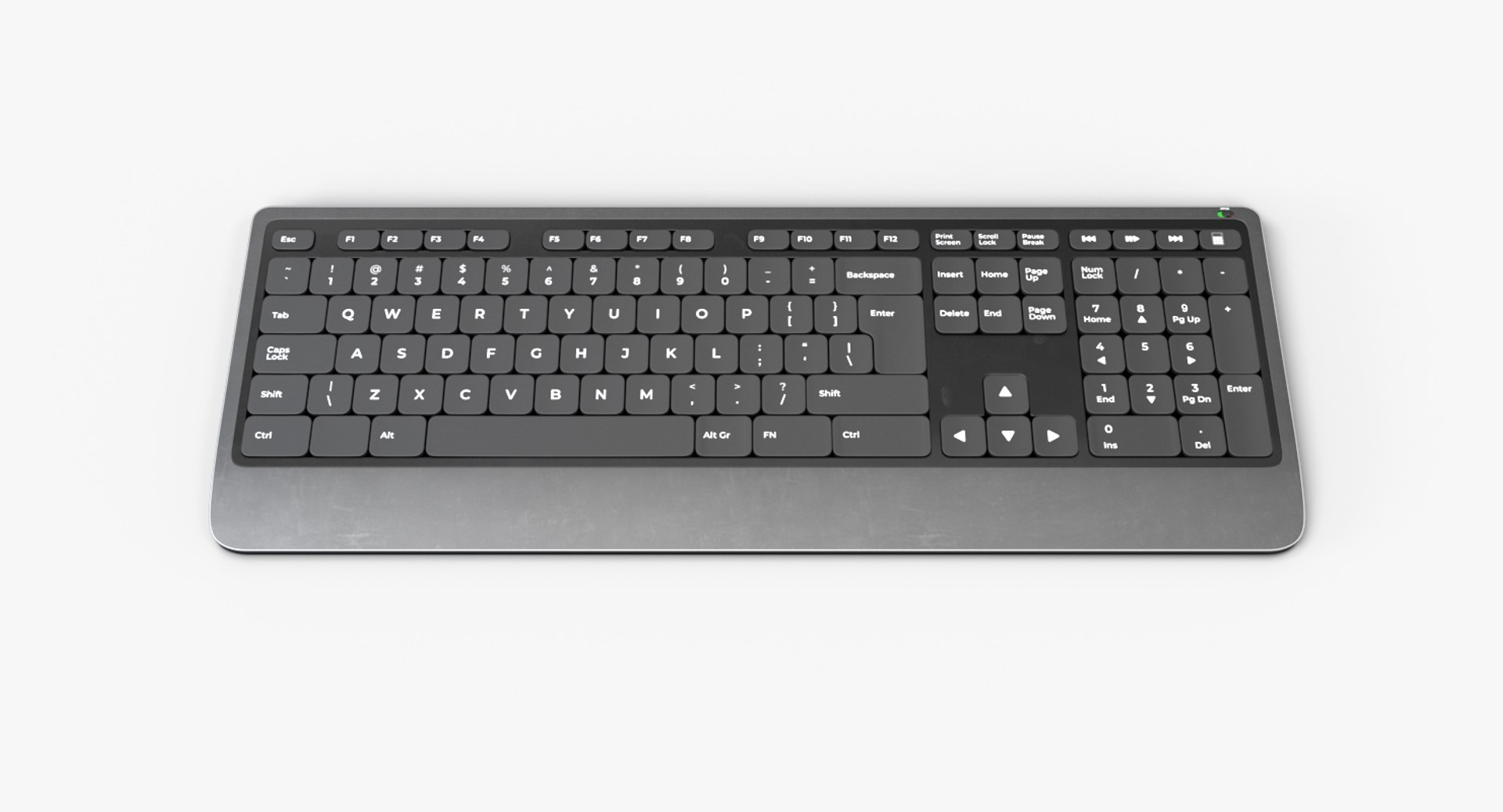 3D Wireless Keyboard Keys Model - TurboSquid 1375188