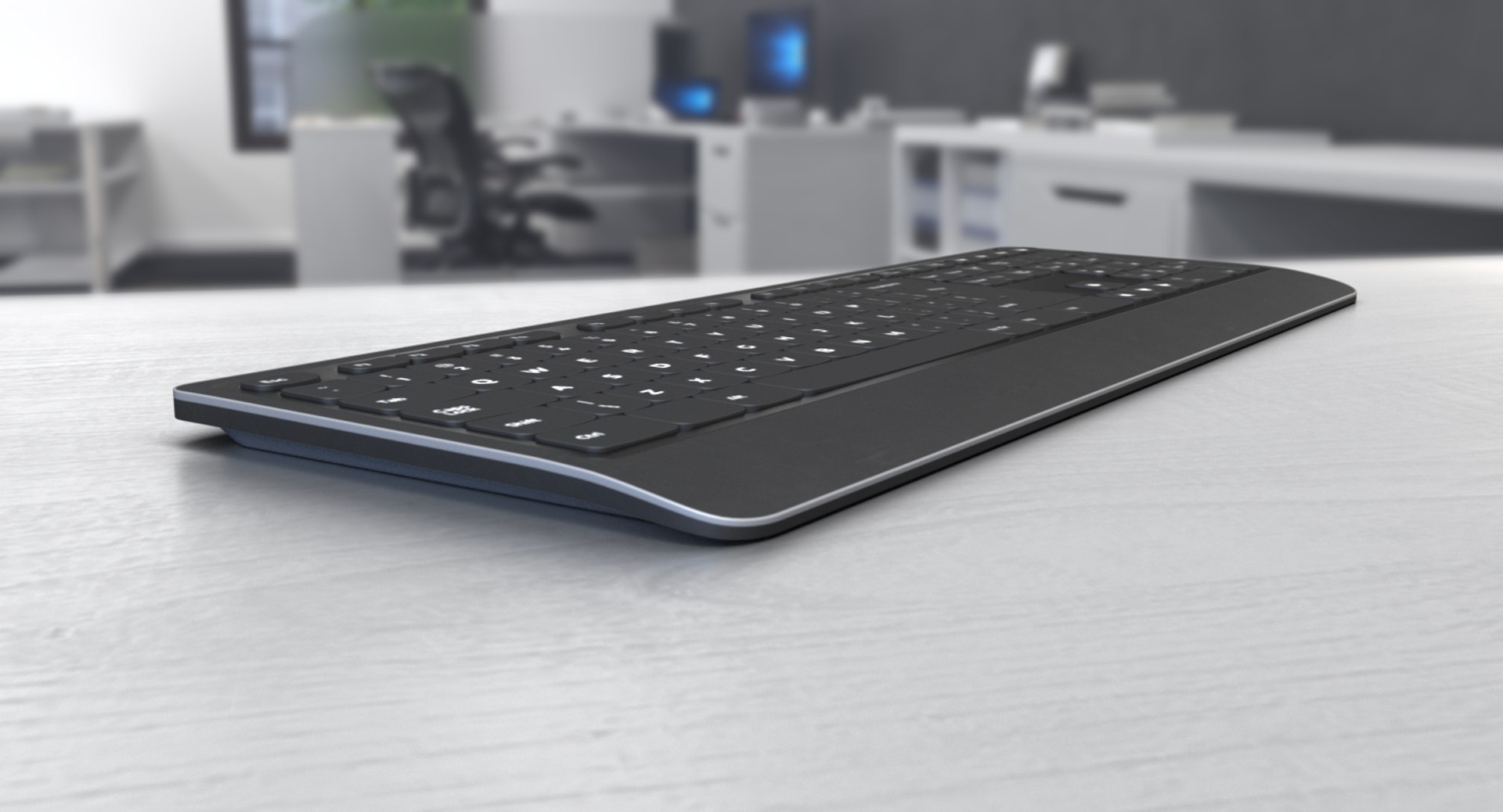 3D Wireless Keyboard Keys Model - TurboSquid 1375188