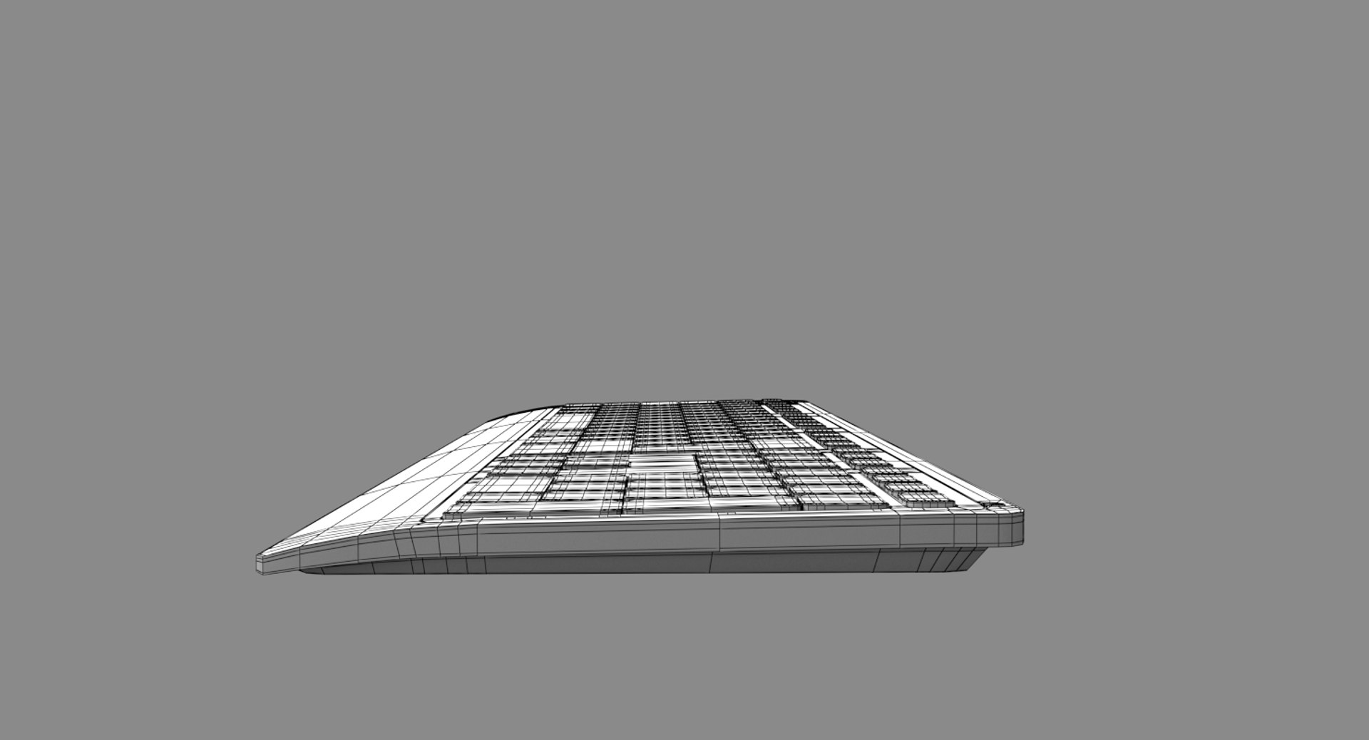 3D Wireless Keyboard Keys Model - TurboSquid 1375188