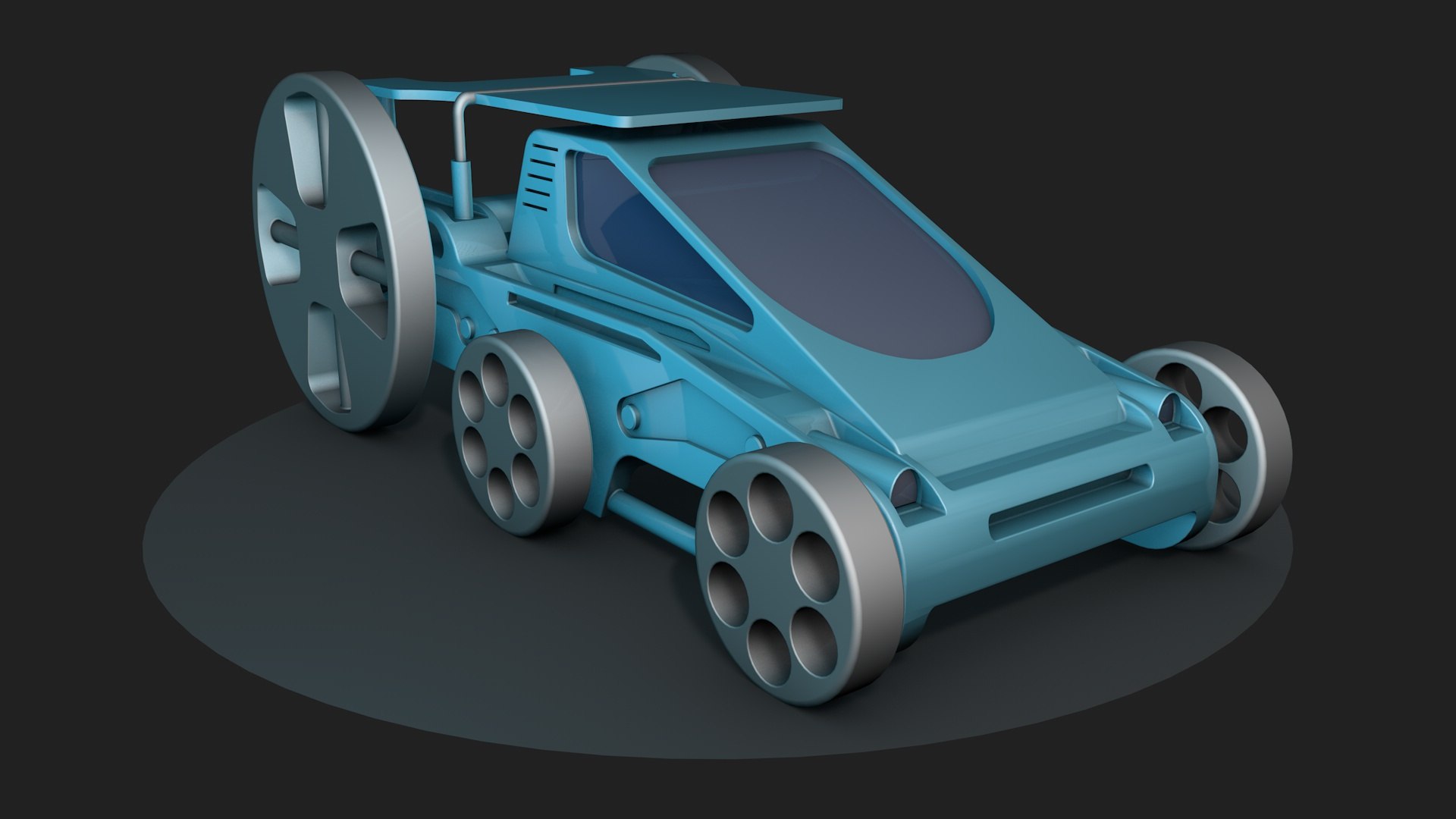 Futuristic Concept Toy Car 3D Model - TurboSquid 2060435