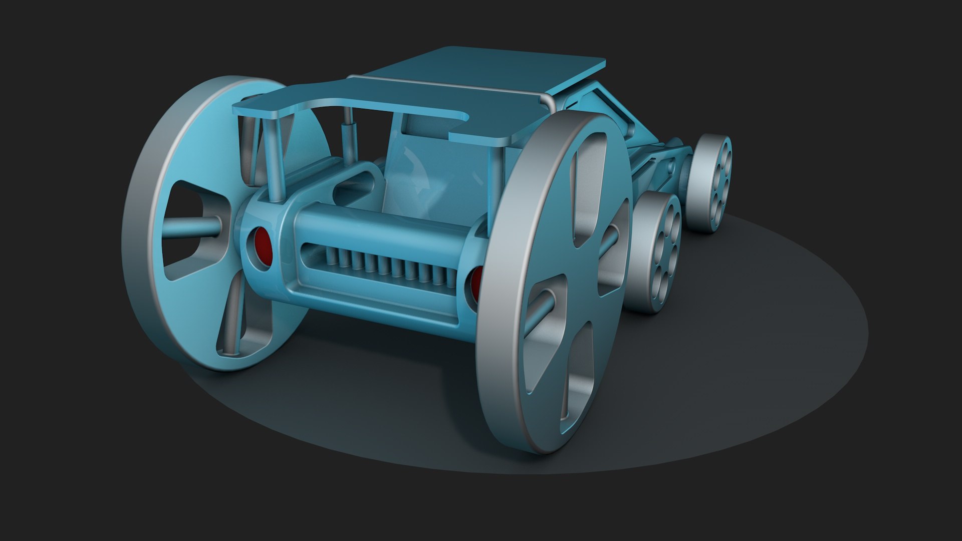 Futuristic Concept Toy Car 3D Model - TurboSquid 2060435