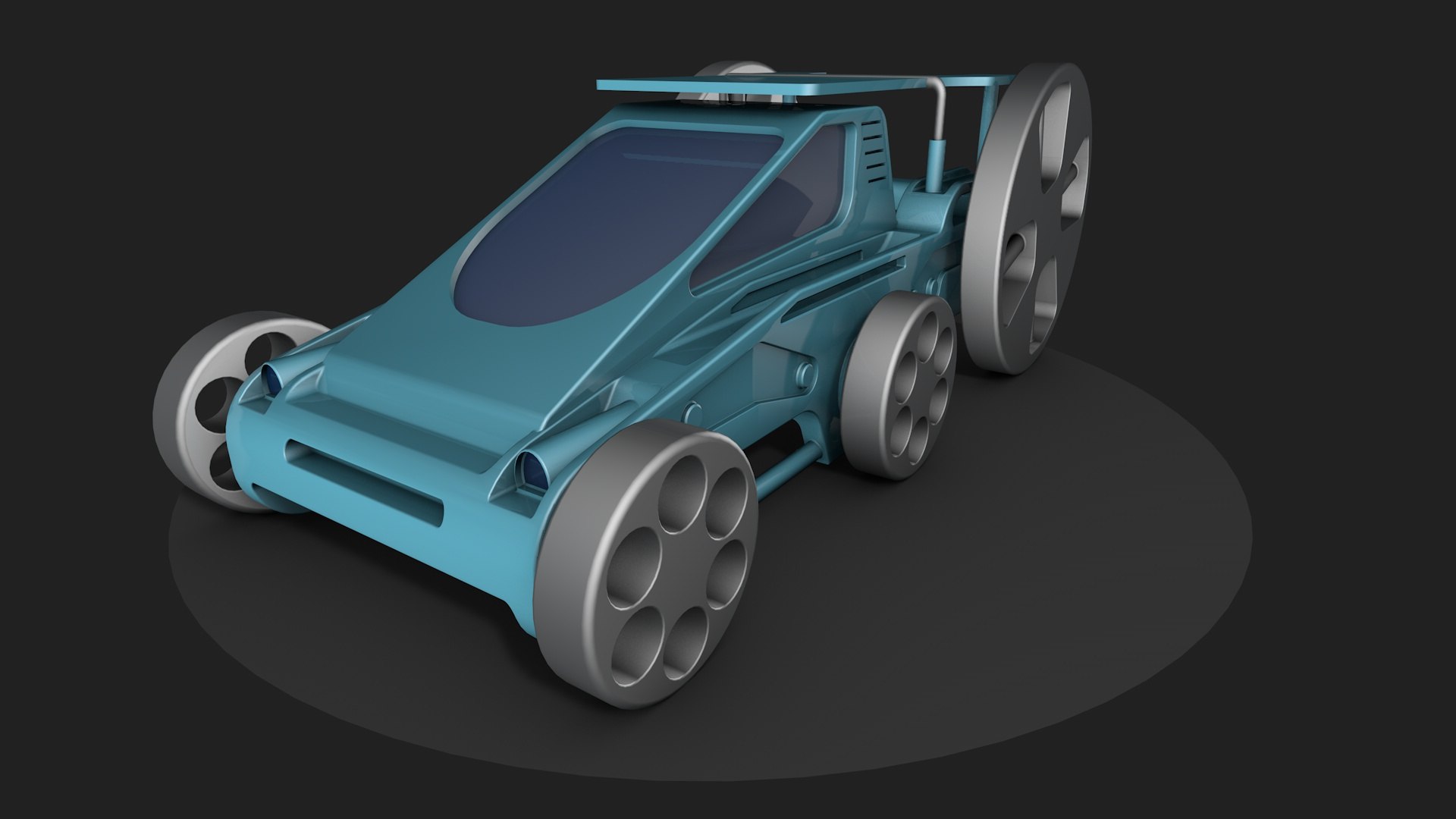Futuristic Concept Toy Car 3D Model - TurboSquid 2060435