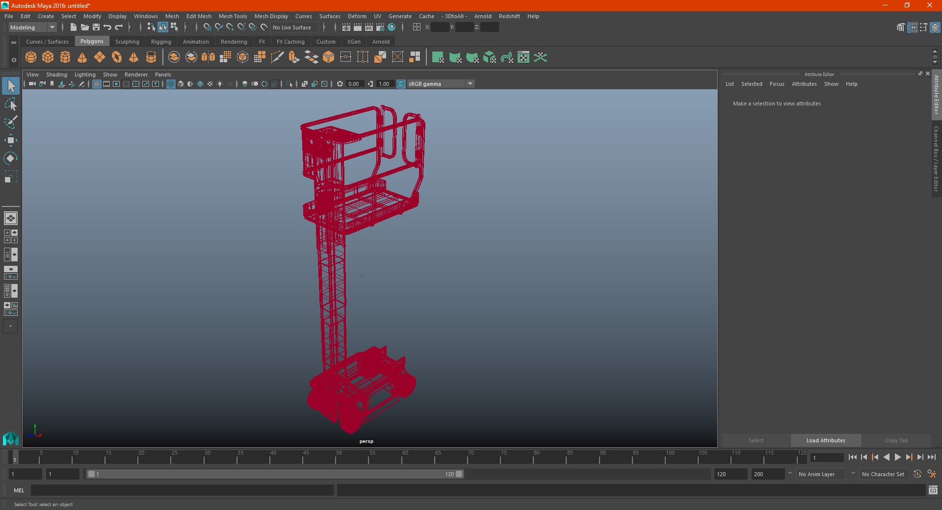 3D Vertical Mast Lift Working Position New Model - TurboSquid 1870720