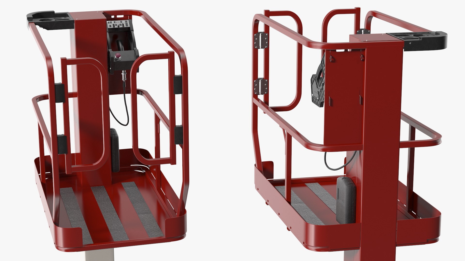 3D Vertical Mast Lift Working Position New model - TurboSquid 1870720