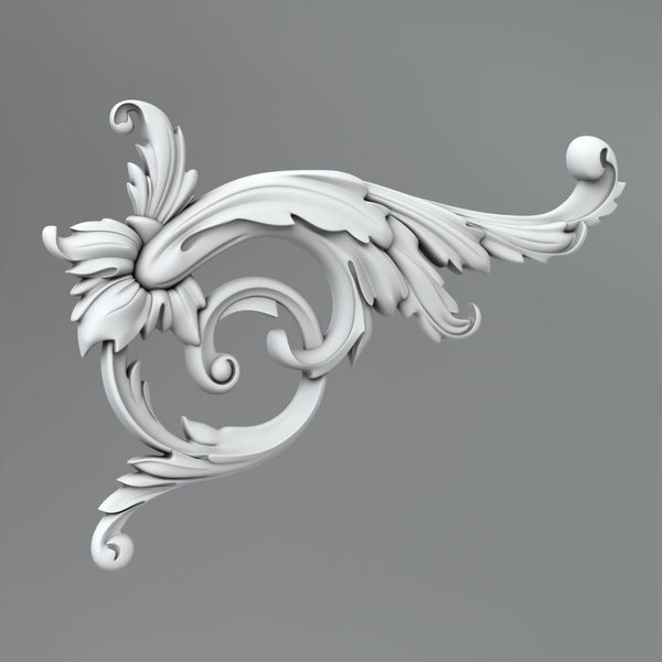 Corner Element 3D Models for Download | TurboSquid